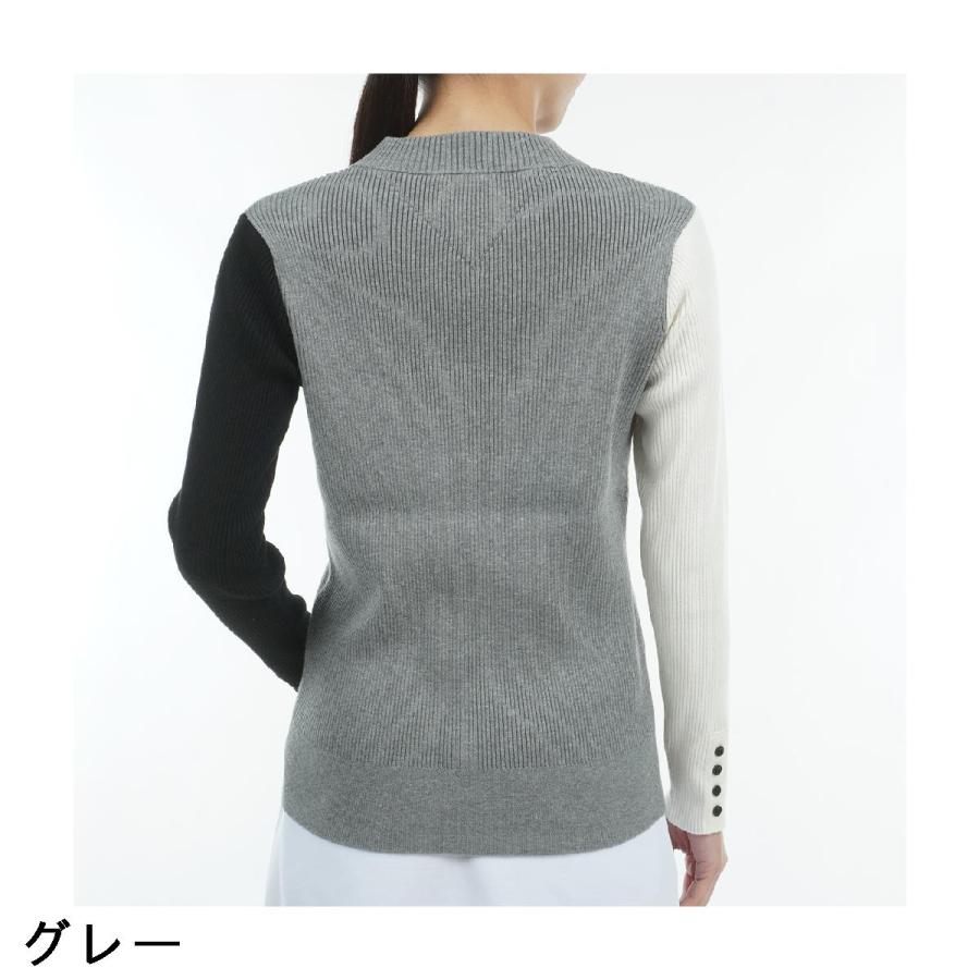 トミー ヒルフィガー ゴルフ　  GOLF　リブパネルカラー ボトルネックセーター　レディス TOMMY HILFIGER（トミー・ヒルフィガー） トミー ヒルフィガー ゴルフ