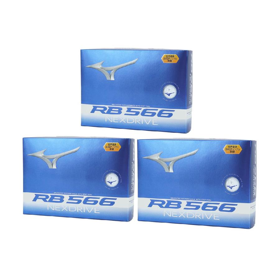 MIZUNO ミズノ RB 566 NEXDRIVE ボール 3ダースセット : GDOゴルフショップ Yahoo!店 - 通販 - Yahoo!ショッピング