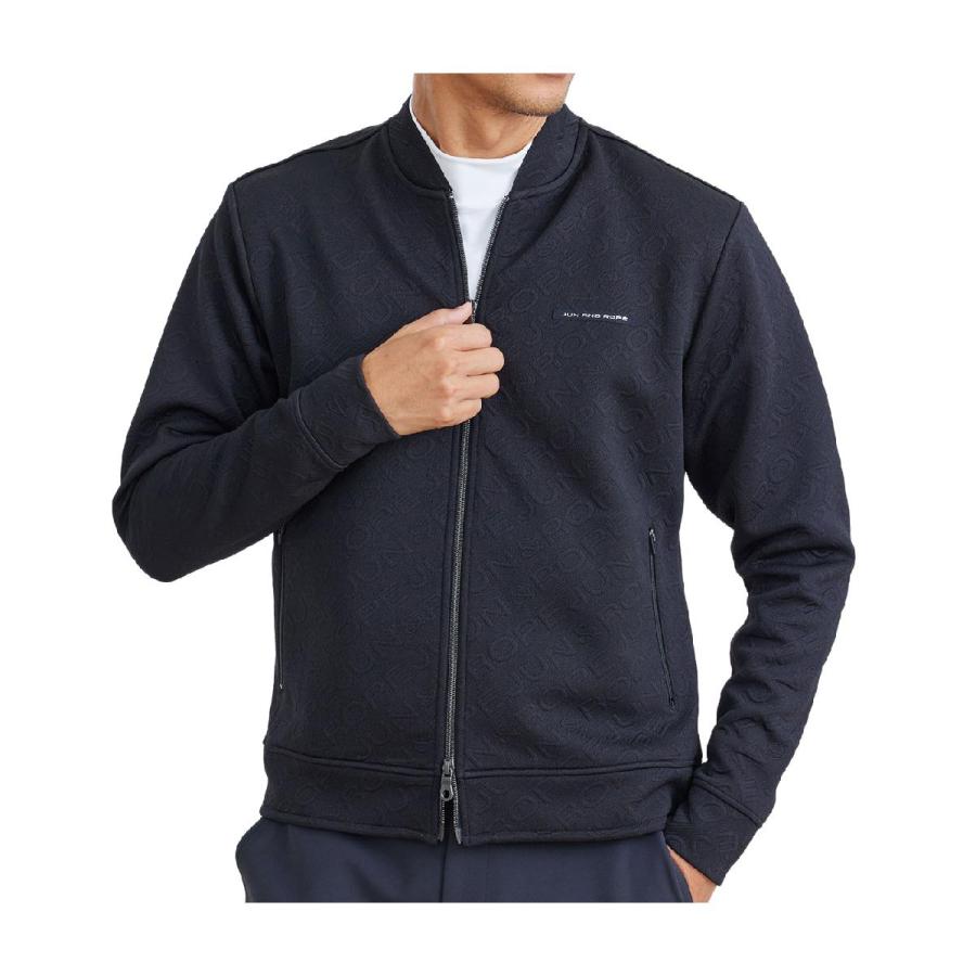 JUN&ROPE' ジュン アンド ロペ JUN & ROPE ロゴキルトジャカード ブルゾン : GDOゴルフショップ Yahoo!店 - 通販 - Yahoo!ショッピング