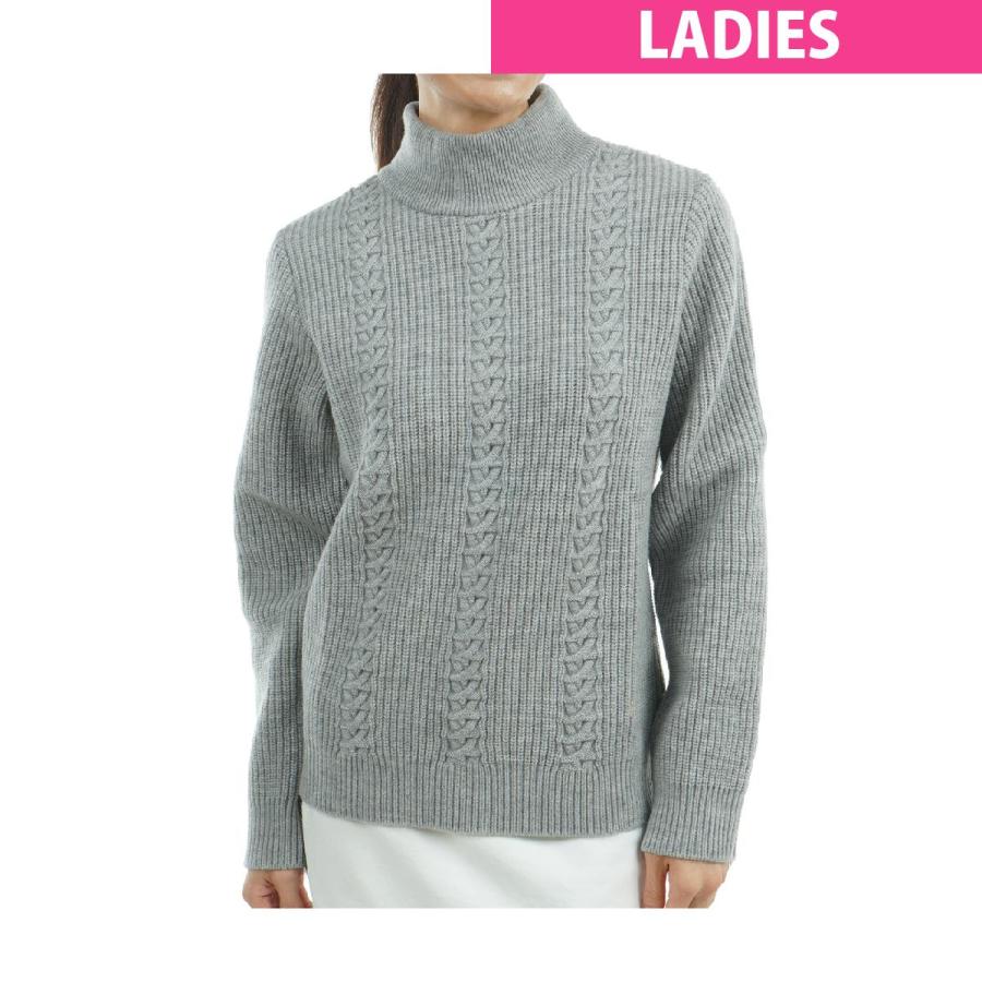 セント・アンドリュース St ANDREWS バックラメ 長袖タートルネックシャツ レディス : GDOゴルフショップ Yahoo!店 - 通販 - Yahoo!ショッピング