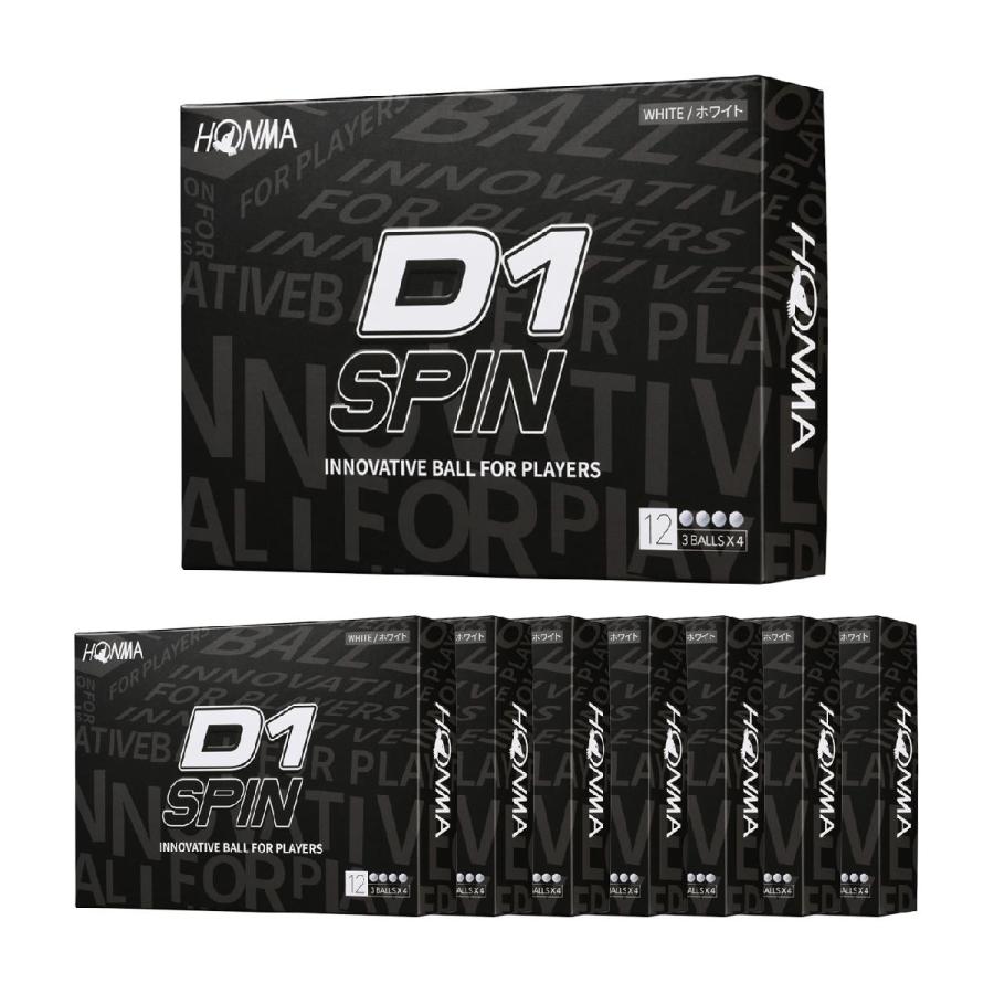 HONMA GOLF 本間ゴルフ D1 SPIN ボール 8ダースセット : GDOゴルフショップ Yahoo!店 - 通販 - Yahoo!ショッピング