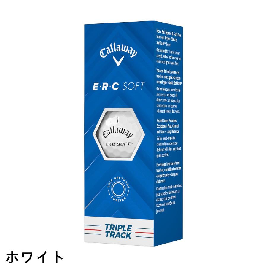 Callaway キャロウェイゴルフ E・R・C ERC SOFT TRIPLE TRACK ボール 3ダースセット : GDOゴルフショップ Yahoo!店 - 通販 - Yahoo!ショッピング
