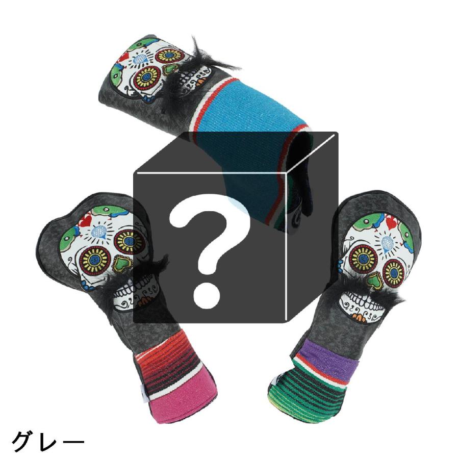 春ゴルフ準備 PINS ＆ ACES MUSTACHE SUGAR SKULL ヘッドカバー(パター＝ブレードタイプ)_グレー : GDOゴルフショップ Yahoo!店 - 通販 ...