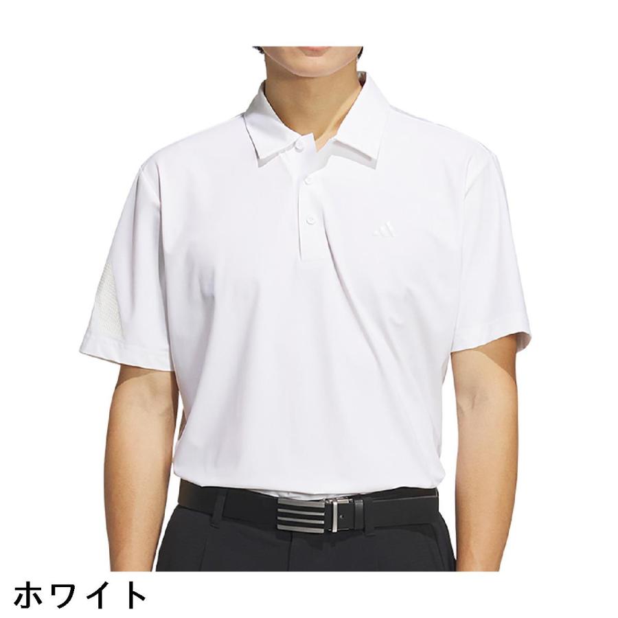 アディダス　Adidas　ストレッチ アディゼロ バックプリント 半袖ポロシャツ　レディス adidas（アディダス） ストレッチ アディゼロ バックプリント 半袖