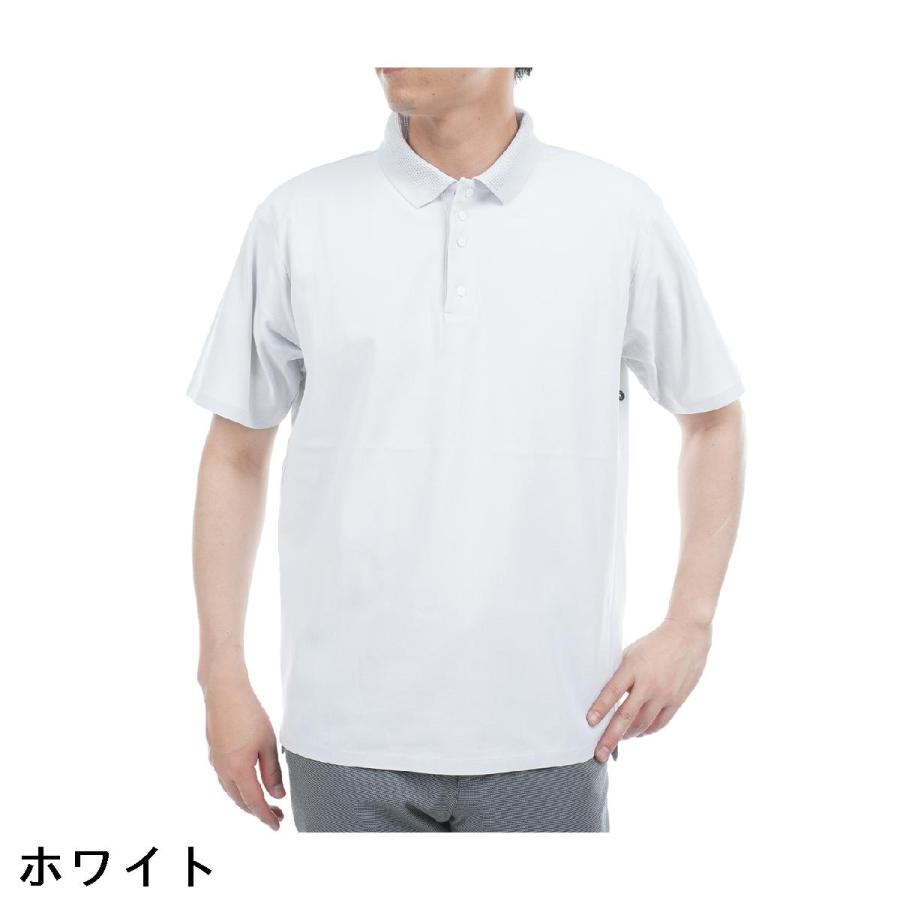 and per se（アンパスィ） & GOLF ストレッチ レイシャットピケ半袖