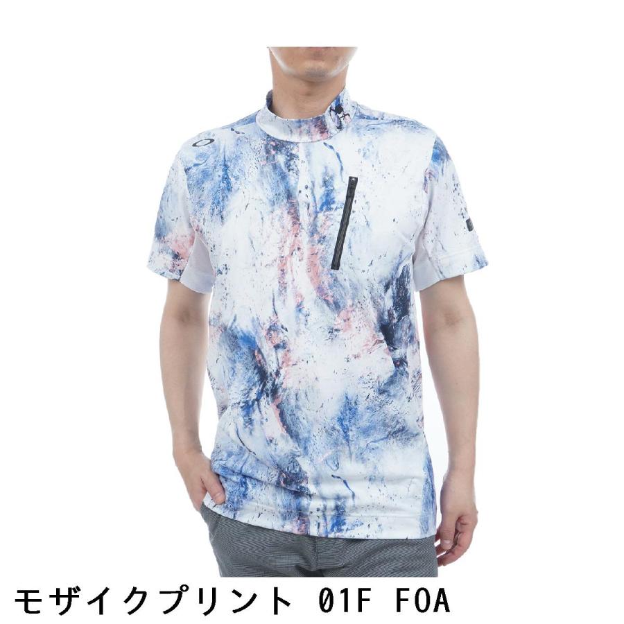 OAKLEY オークリー Skull SKULL BOLD OMBLE モックネック半袖シャツ : GDOゴルフショップ Yahoo!店 - 通販 - Yahoo!ショッピング