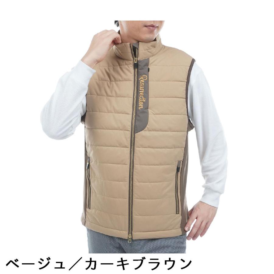 レザレクション　Resurrection　ストレッチ 2トーンパデットベスト レザレクション Resurrection ストレッチ 2トーンパデットベスト : GDO