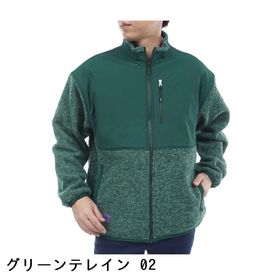 PUMA（プーマ） PUMA FOG ハイブリット フリースジャケット : GDO