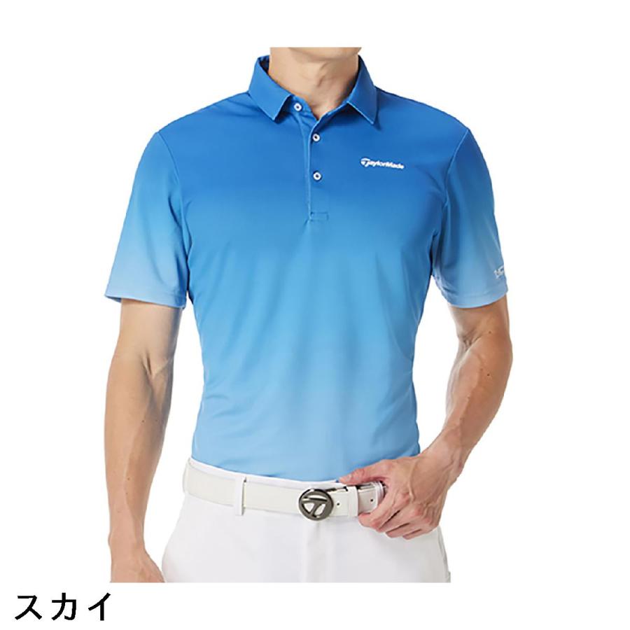 TaylorMade（テーラーメイド） ストレッチ T-ICE グラデーション 半袖