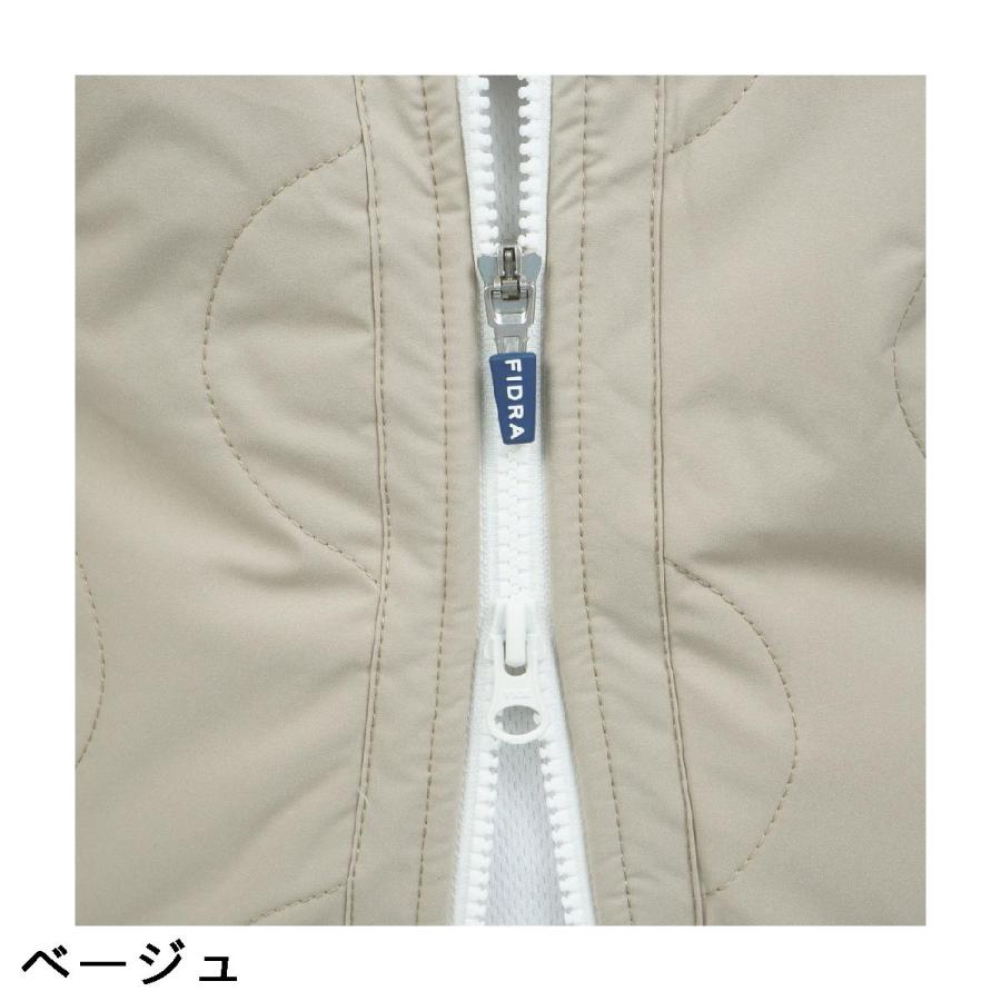 FIDRA（フィドラ） ストレッチ ニット軽量中綿ジャケット : GDOゴルフ