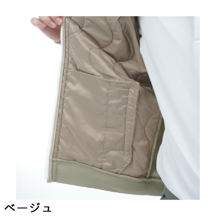 FIDRA（フィドラ） ストレッチ ニット軽量中綿ジャケット : GDOゴルフ