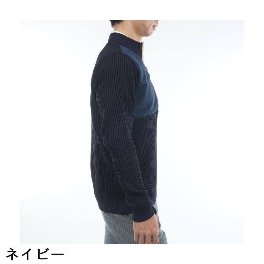 FIDRA（フィドラ） ストレッチ ハイネックハーフジップ 長袖シャツ