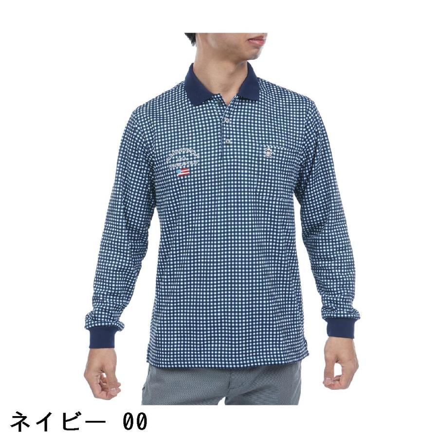 Munsingwear（マンシングウェア） ストレッチ HEAT NAVI ギンガム