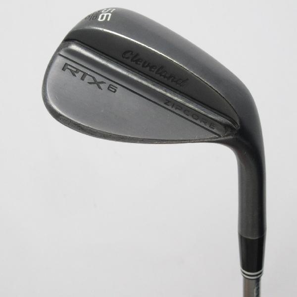 クリーブランド RTX RTX6 ジップコア ブラックサテン ウェッジ Diamana ZX-II for CG 【56-10】 シャフト：Diamana ZX-II for CG ...