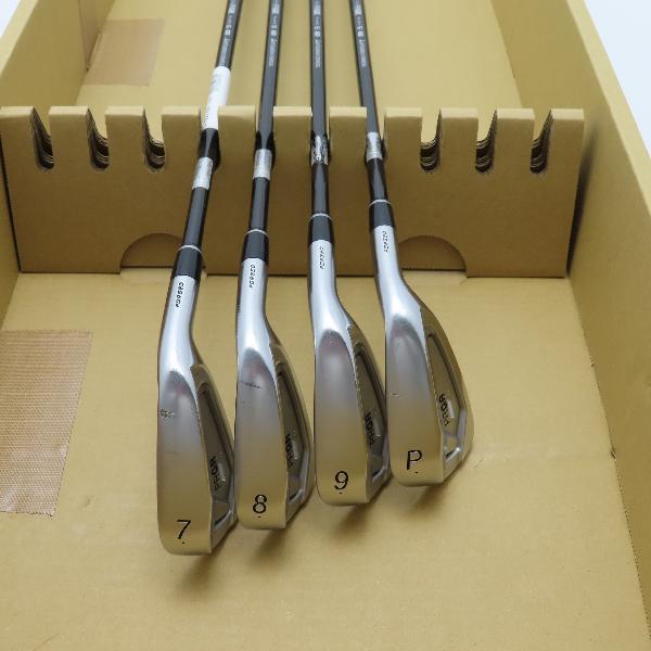 プロギア PRGR 02(2023) アイアン Diamana FOR PRGR シャフト：Diamana FOR PRGR(4本:#7 #8 #9 PW) : 5002482239-001 ...