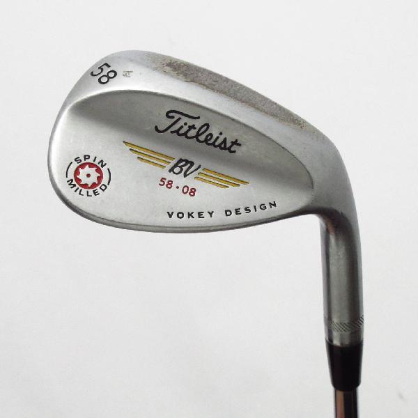タイトリスト Vokey Vokey SPINMILLED2009 オイルカン ウェッジ Dynamic Gold 【58-08】 シャフト：Dynamic Gold : 5002519603 ...