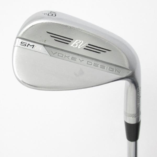 Titleist タイトリスト Vokey ボーケイデザイン SM8 ツアークローム ウェッジ スチールシャフト 【48-10】 シャフト：スチールシャフト : GDOゴルフショップ ...