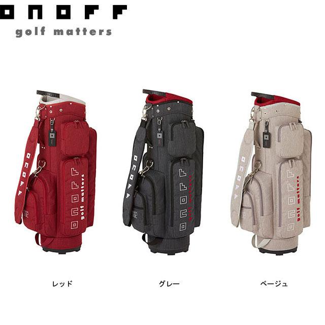 ONOFF 【送料無料】オノフ 杢（モク）調 キャディバック OB0221 : ギアムーブストア - 通販 - Yahoo!ショッピング