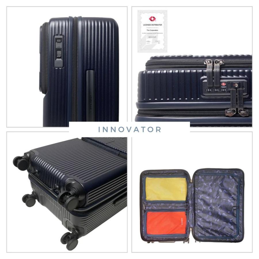 innovator TRIO INV60 トリオ イノベーター キャリーケース スーツケース 62L Mサイズ 5泊 6泊 Lisof ...