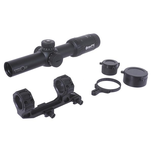 【特別価格】ARROW OPTICS / AIMTAC VISION HD 1-4.5x26 ライフルスコープ スコープマウントセット ...