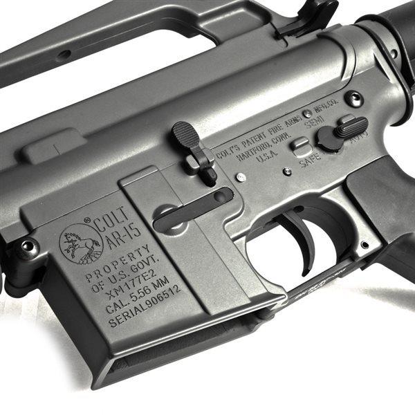 E&C 325E COLT Commando XM177E2 パーカーライズ 電子トリガー搭載 電動ガン :EC-325E-GRY:ジーリーショップ - 通販 - Yahoo!ショッピング