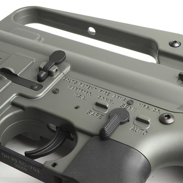 E&C 703E COLT M16A1 パーカーライズ with M203 グレネードランチャー (Kestrel V2 BASIC搭載) 電動ガン(COLT Licensed) : ジーリー ...