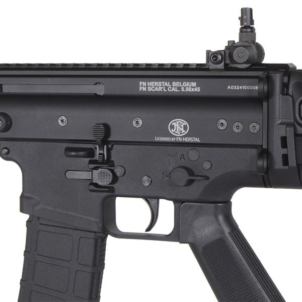 Guns Modify × CYBERGUN FN SCAR-L MK2 ガスブローバック ( MWS System ) JP ver. (FN HERSTAL Licensed) ブラック ...