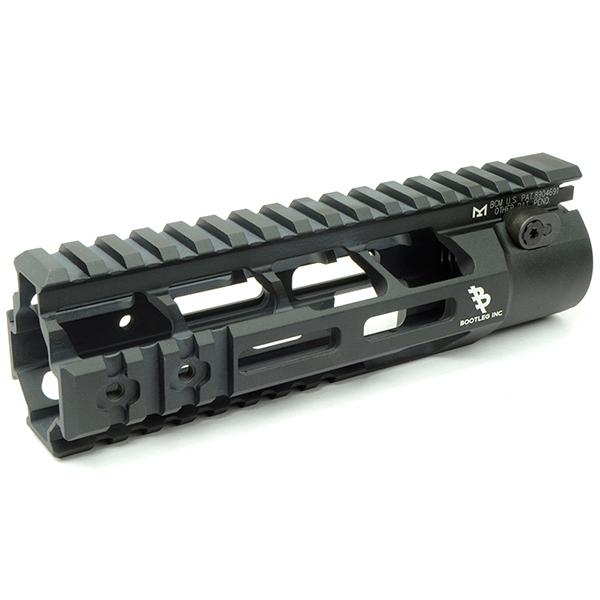 IRON AIRSOFT BOOTLEG INC PICLOKタイプ 7インチ M-LOKハンドガード GBB用 ブラック[2002M ...