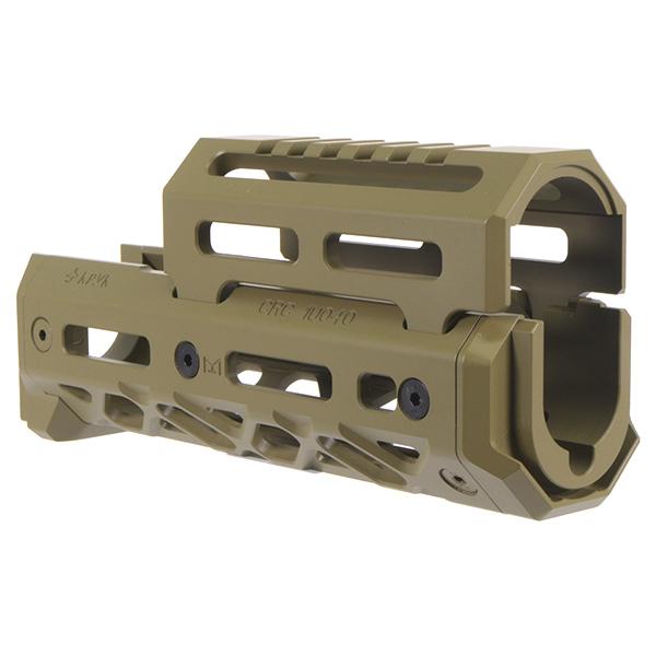 5KU KPYK CRC 1U040 タイプ AK M-LOK ショート ハンドガード CYMA AEG用 デザートカラー : ジーリー ...
