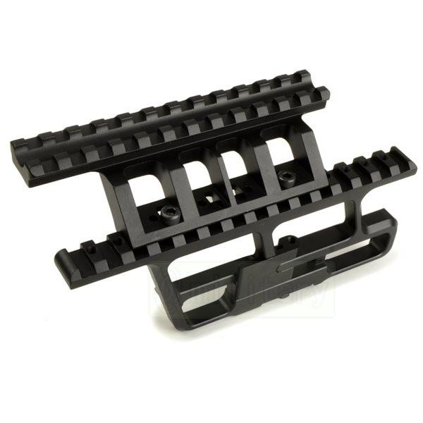 AK-307 タイプ フルレングス オプティックマウント forAK [フルCNC] ブラック : kw-mt-113-bk : ジーリー ...