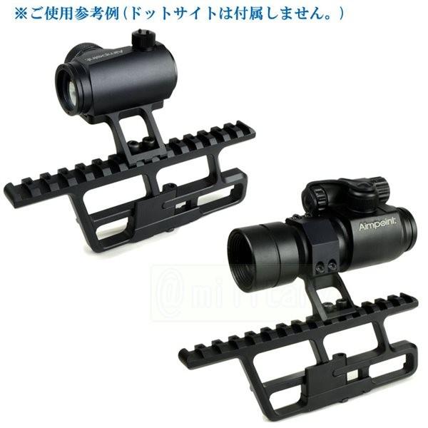 AK-307 タイプ フルレングス オプティックマウント forAK [フルCNC] ブラック : kw-mt-113-bk : ジーリー ...