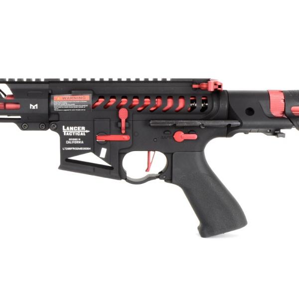 Lancer Tactical LT-29 エンフォーサー PDW スケルトン 電動ガン ブラック＆レッド : ジーリーショップ - 通販 - Yahoo!ショッピング