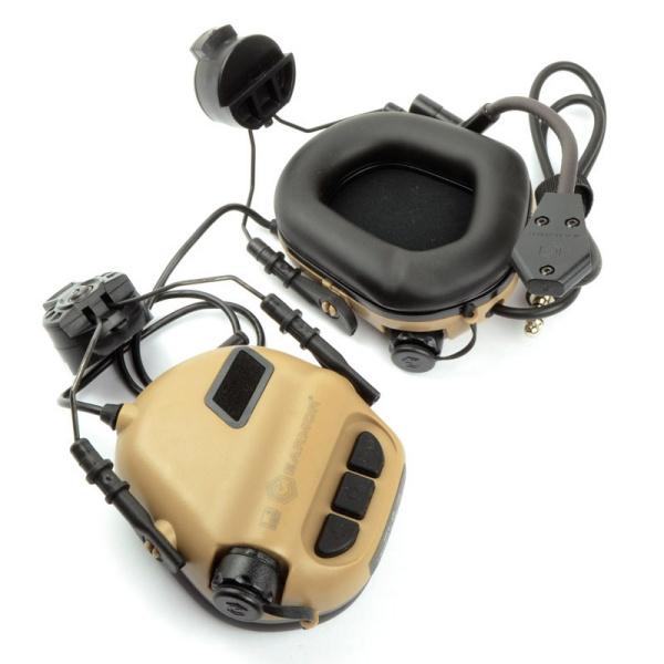 【SALE】【旧モデル】OPSMEN EARMOR M32 Tactical Headset 無線通信用電子イヤーマフ ヘルメットマウント ...
