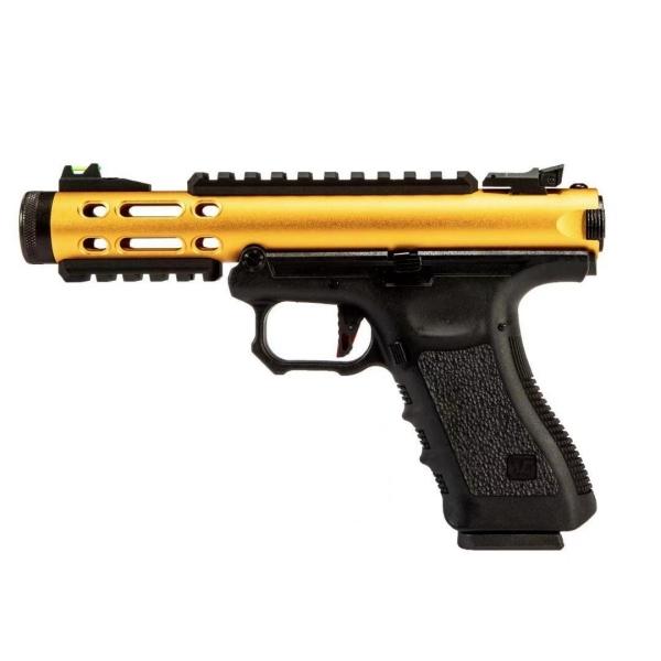 WE-TECH GLOCK GALAXY ブローバックガスガン ゴールド : ジーリーショップ - 通販 - Yahoo!ショッピング