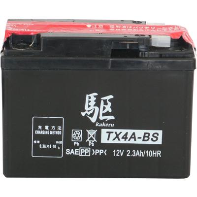 KAKERU BGZ4A-BS 二輪バッテリー(旧品番TX4A-BS) 駆 【BR】 :3102317:カー用品のWEBいち店 - 通販 ...