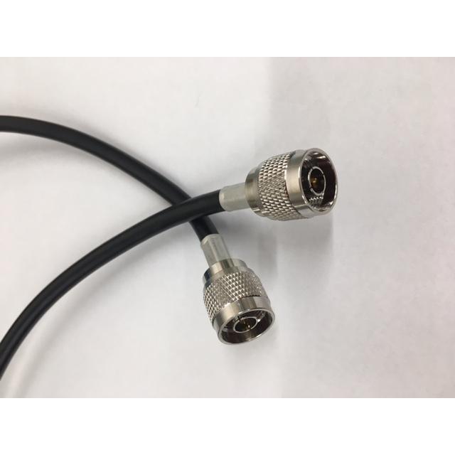 フジクラ 5DFB(5D-FB)-LITE 1m 両端NP接栓付 送料399円(税込)！6本迄同一送料 無線接続ケーブル 50Ω メール便配送で！黒色 5dfb 5d-fb F5FL-1WN ...