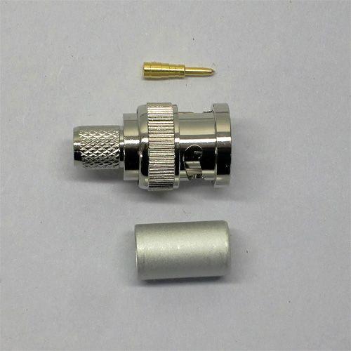BNC接栓コネクタ 5D-2V用 20ヶ 50Ω 圧着タイプ 送料399円(税込) 3セット(60ヶ)迄同一送料！メール便配送で 日本全国どこでも！無線用 CBP-5D2 : デジタルケーブル ...