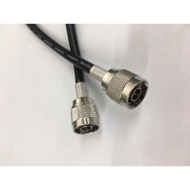 5DFB(5D-FB) 0.7m 両端NP接栓付 中継ケーブル 送料399円(税込)！関西通信電線 50Ω 無線用 メール便配送で日本全国どこでも！黒 1本 K5F-07WN : デジタル ...
