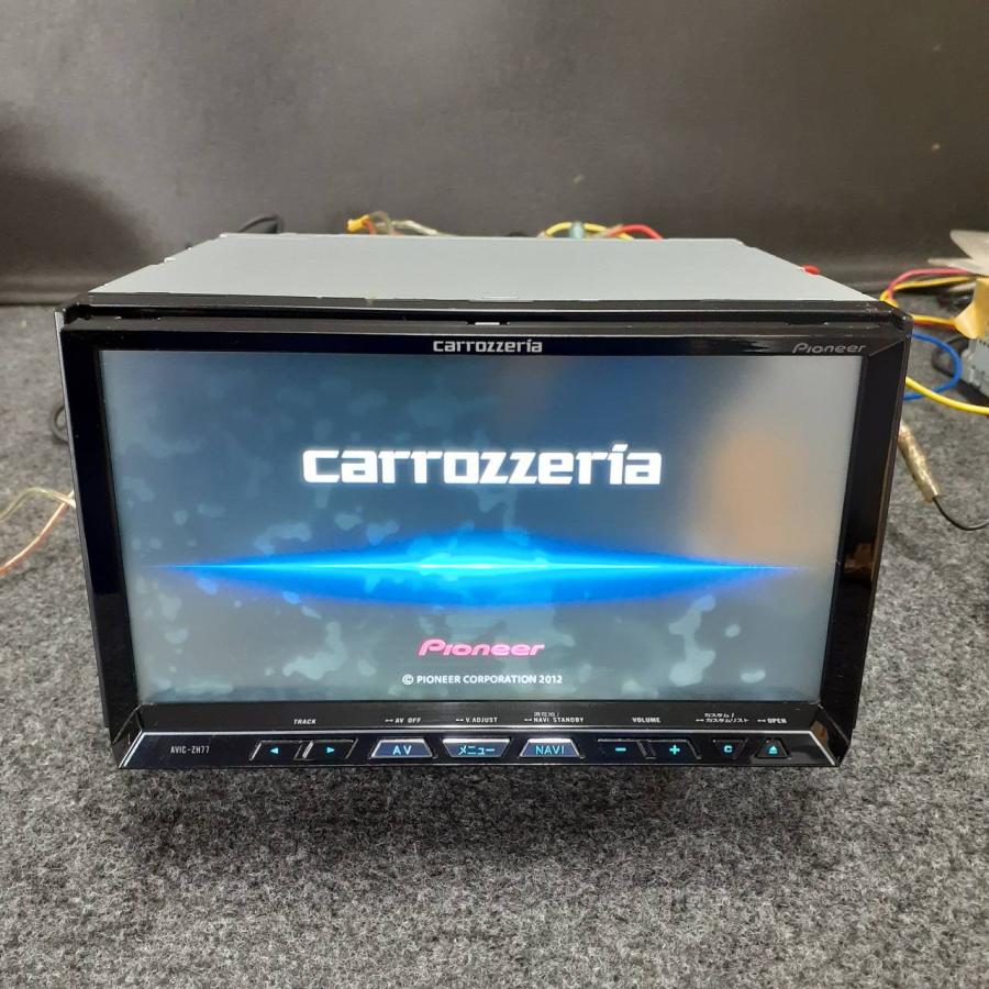 Carrozzeria Pioneer AVIC-ZH77 7インチ 社外 2012年式 HDD ナビ カーナビ フルセグ 80GB カロッツェリア パイオニア b0147-gyr ...