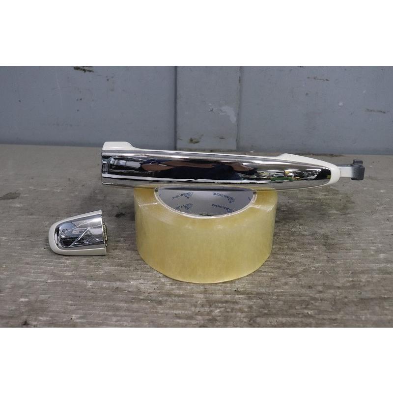 アルファード G 2.4 AS リミテッド 後期(ANH10) 純正 右リア スライドドア アウターハンドル 042 メッキ / 69230 ...