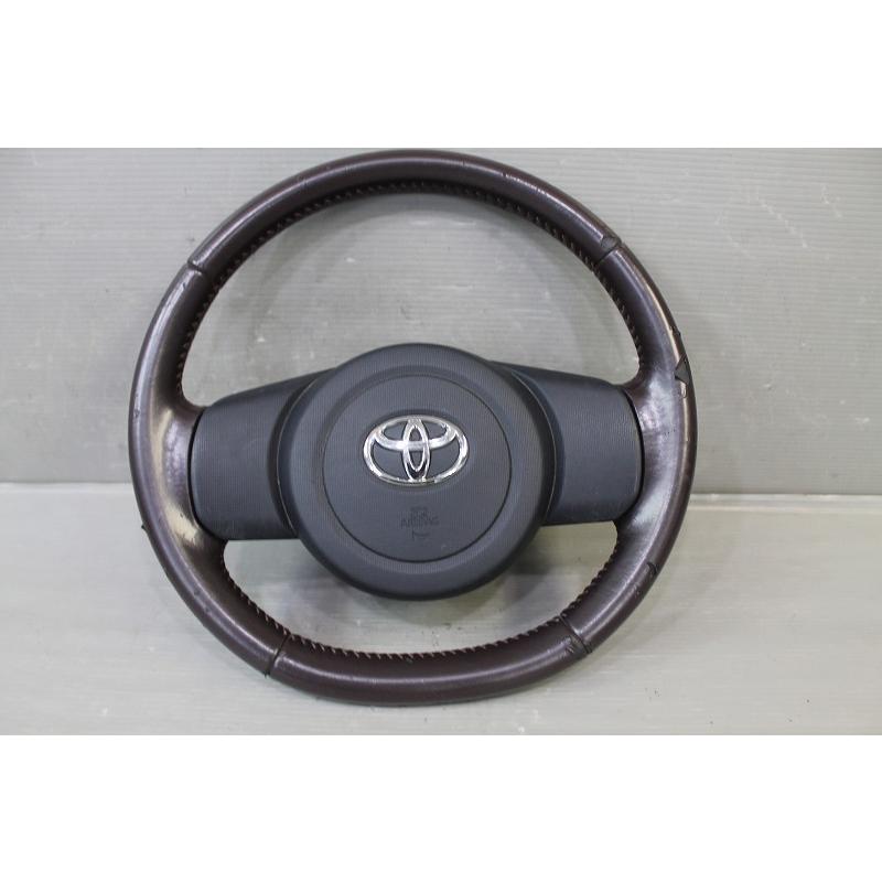 スペイド G(NCP141 NSP140) 純正 取付OK 動作保証 ハンドル ステアリングホイール レザー ホーンパット p034115 : GEKIYASU HERO - 通販 ...