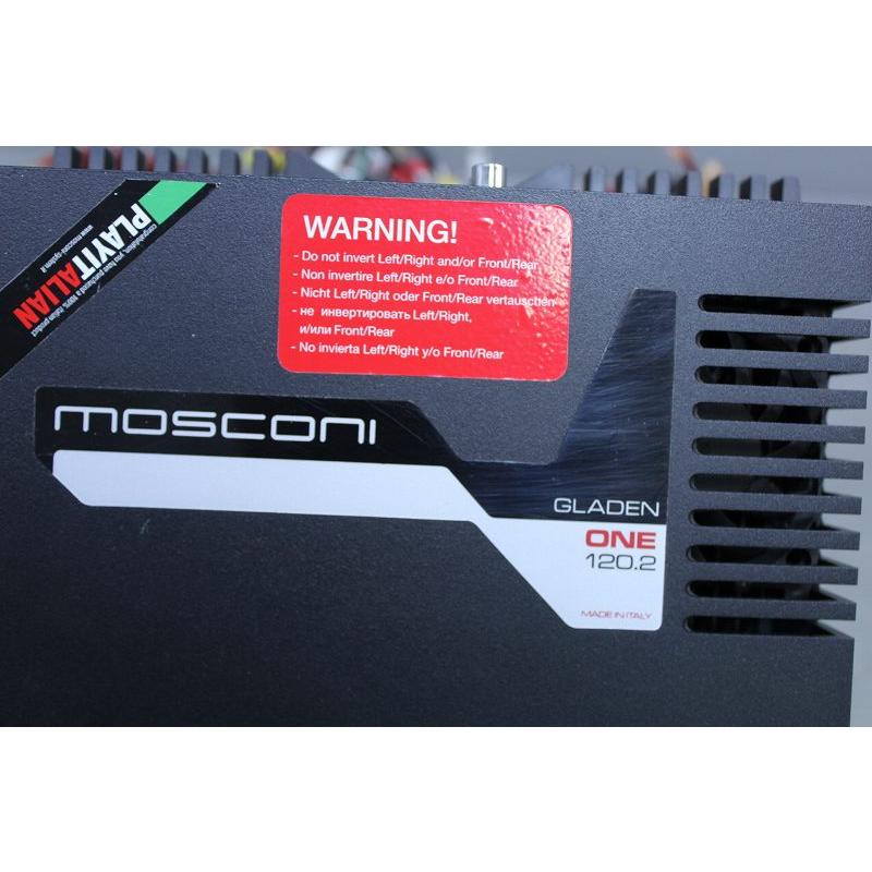 MOS-ITALY モスコニ オーディオ アンプ Mosconi Gladen ONE 120.2 G120206931 p035004 ...