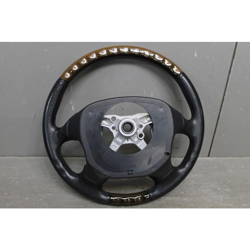 レガシィ ランカスター6 3.0 D型 後期(BHE BH5 BE) 純正 MOMO ハンドル ステアリングホイール ホーンパット ウッドコンビ レザー p037692 : GEKIYASU ...