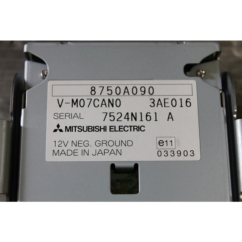 デリカ D5(CV5W) 純正 HDDナビ カーナビ ナビコントロールユニット付 地図データ不明 8750A141 NR-261JM-07PAJ1 8750A090 p039013 ...