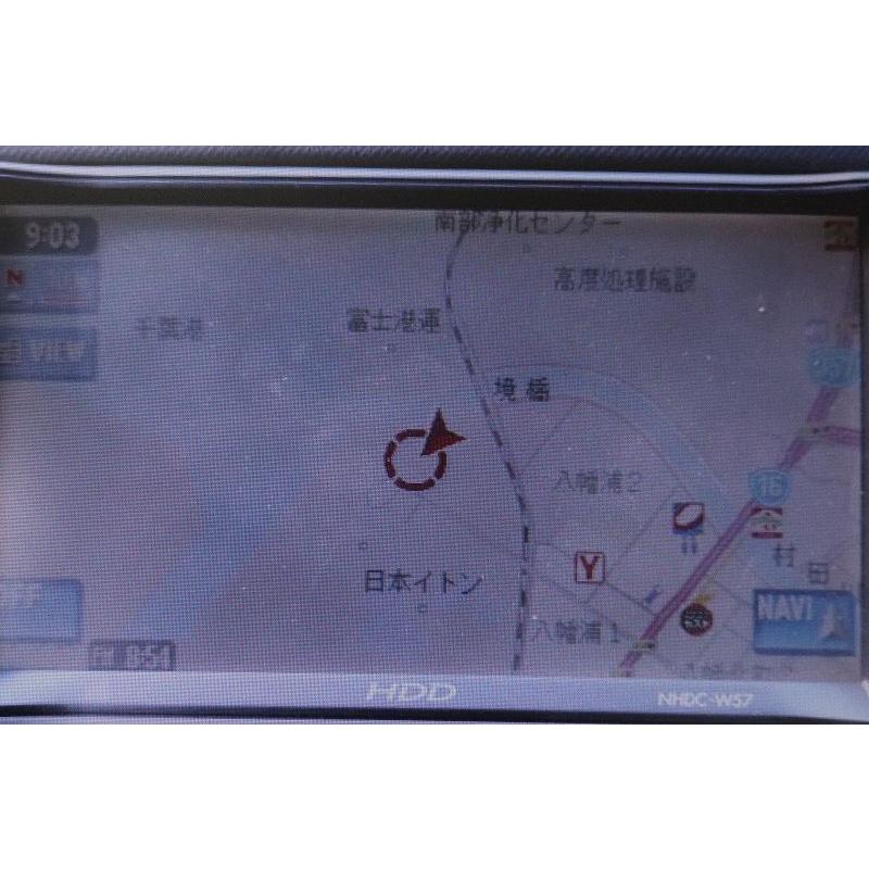 ムーヴ カスタム RS ターボ 前期(L175S L185S) 純正 clarion HDDナビ ナビユニット マルチナビ カーナビ 2007年 2DIN NHDC-W57 p039596 ...