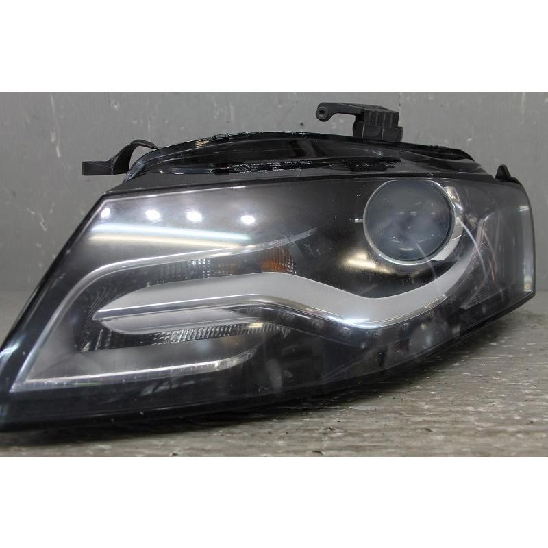 Audi A4 アバント 右ハンドル 前期 (8KCDH 8K) 純正 AL 左 ヘッドライト HID キセノン バラスト レベライザー ...