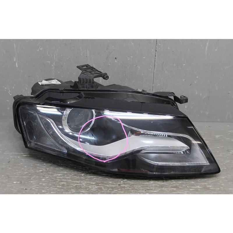 Audi A4 アバント 右H 前期 (8KCDN 8K) 純正 右 ヘッドライト HID バラスト レベ キセノン アウディ 8K0 941 ...