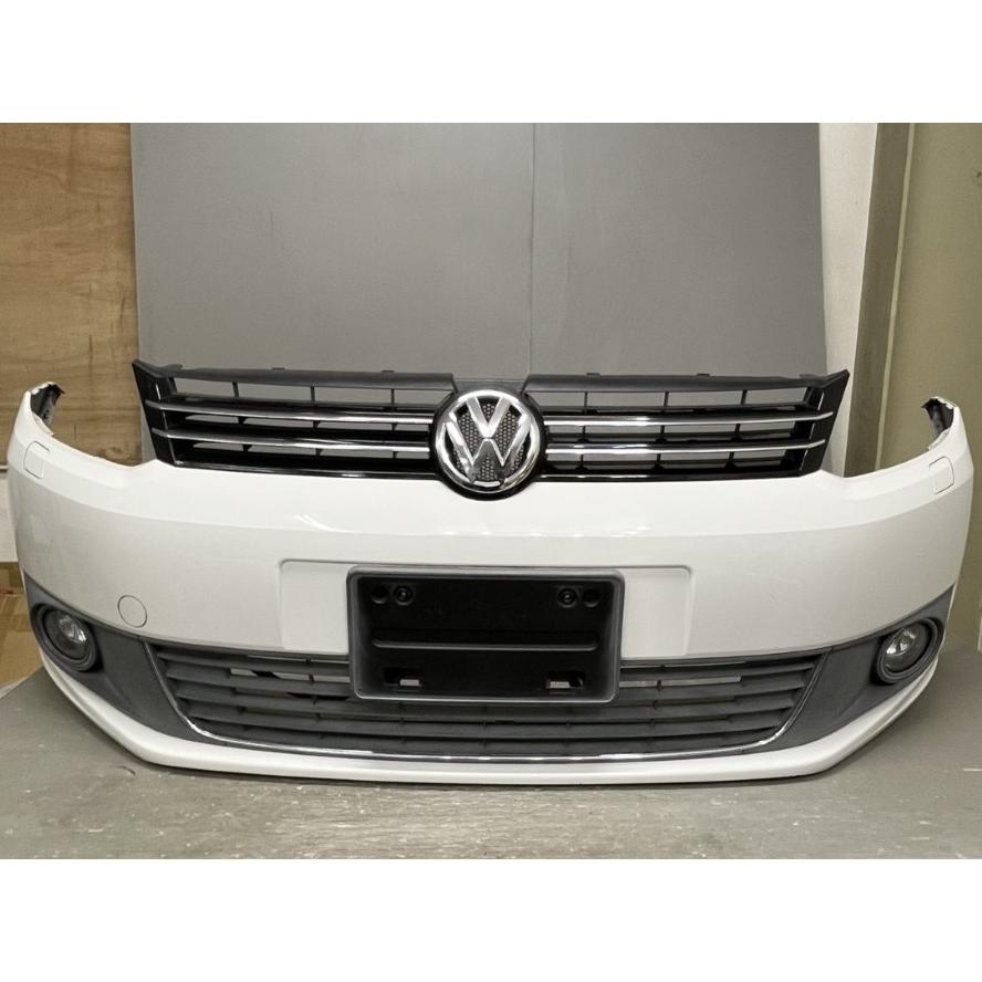 フォルクスワーゲン VW トゥーラン TSI (1TCAV 1T) フロントバンパー フォグランプ グリル ウォッシャー 白系 1T0 807 ...