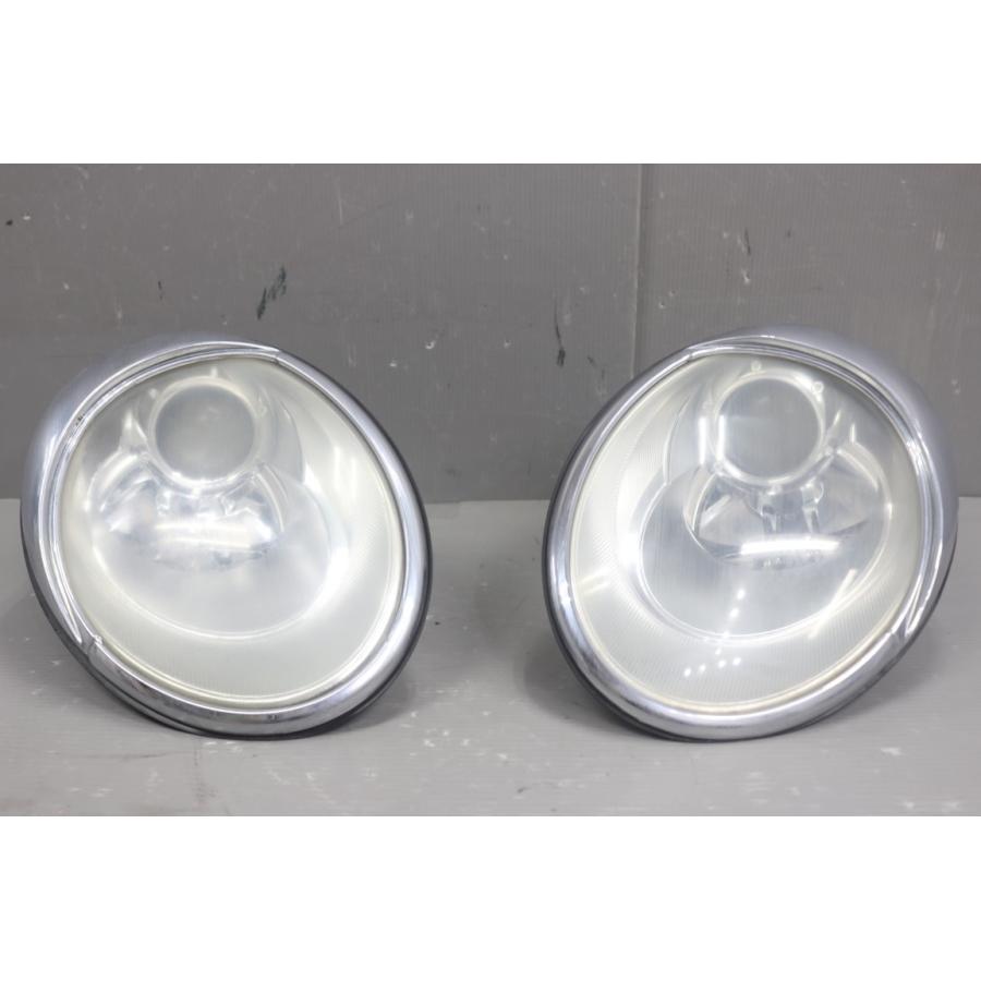 フォルクスワーゲン VW ニュービートル 2.0 右H 後期 (9CAZJ 9C) ハロゲン ヘッドライト メッキ ベゼル 左右 1C2 941 006 E 005 p055872 ...