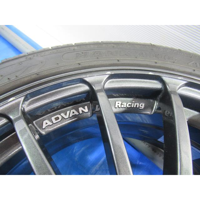 ADVAN Racing RT 17-7J 4H/98 ET35 + NANKANG 215/45R17 2016年製！中古1本 ...